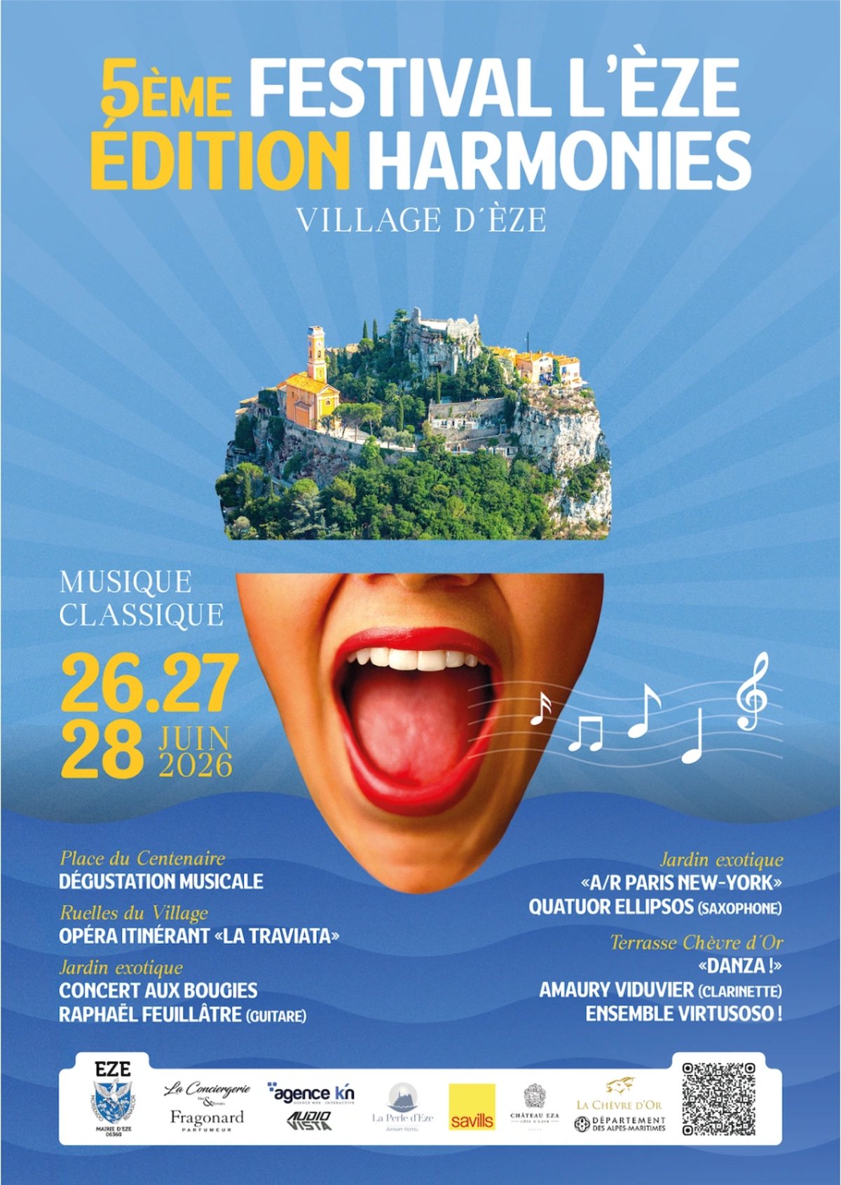 Festival L'Eze Harmonies 2026 Èze programme et billetterie